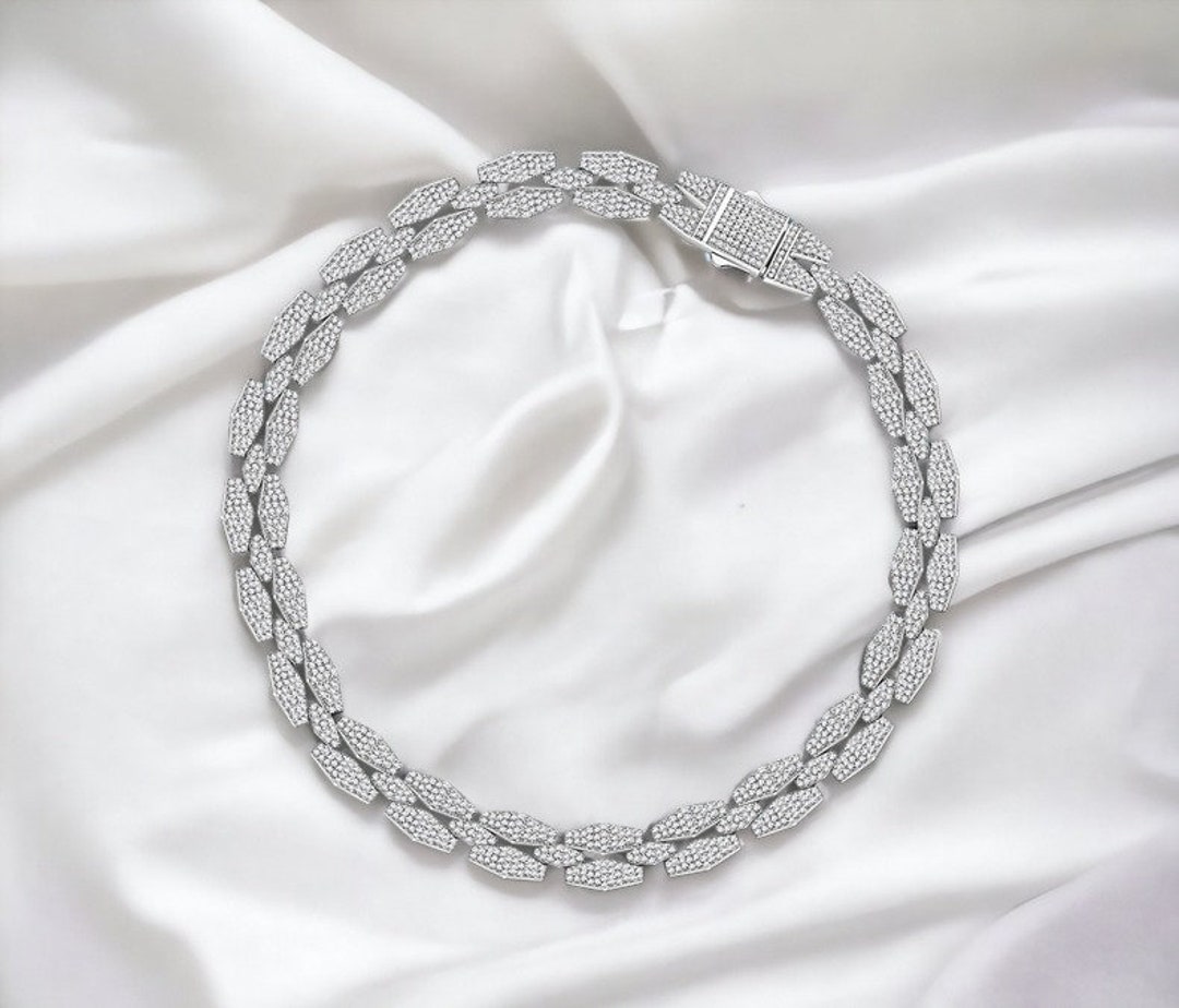 Sterling Silver Cuban Bracelet Men Cuban Bracelet Women - Etsy