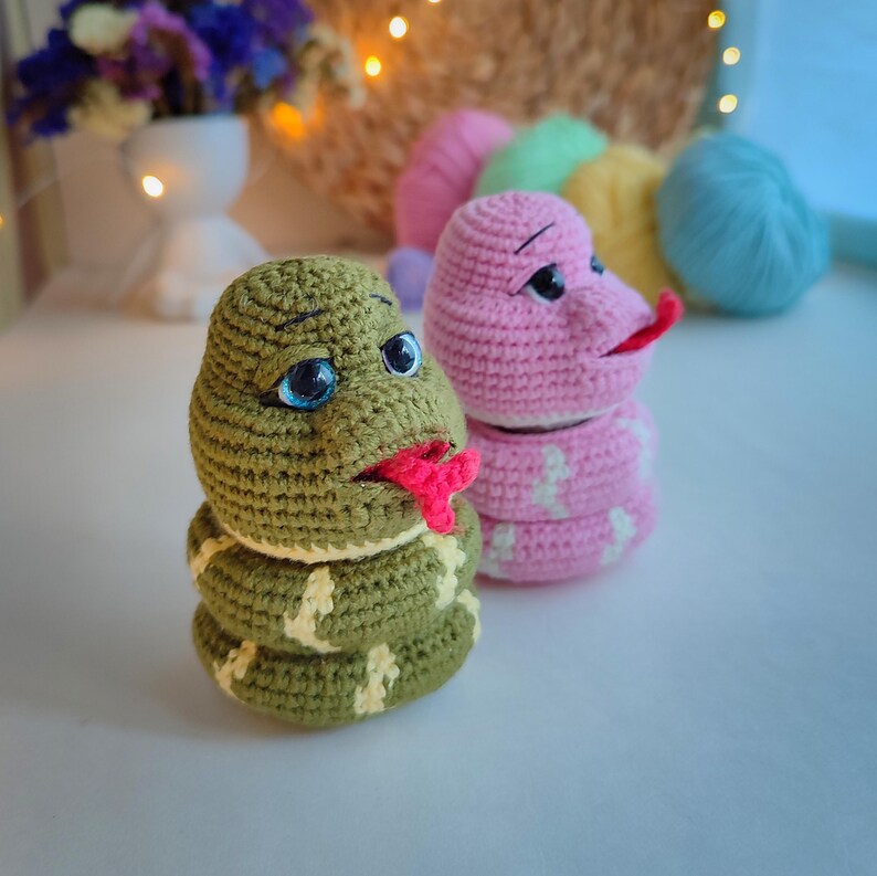 Snake. Jewelry Box. Crochet Pattern. PDF File English German - Etsy