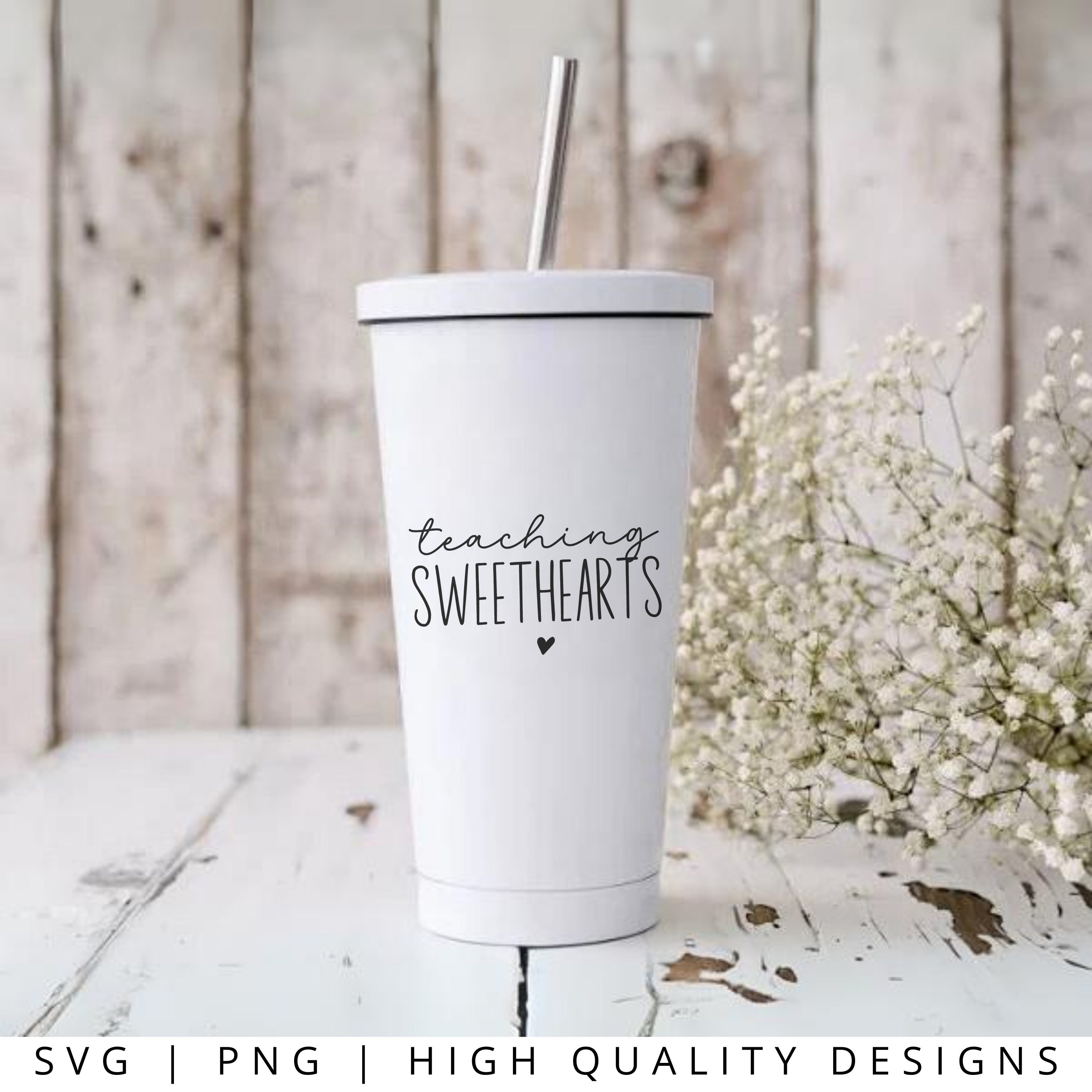 TEACHER SVG PNG Teaching Sweethearts Svg, Teacher Svg, Cut File Cricut ...