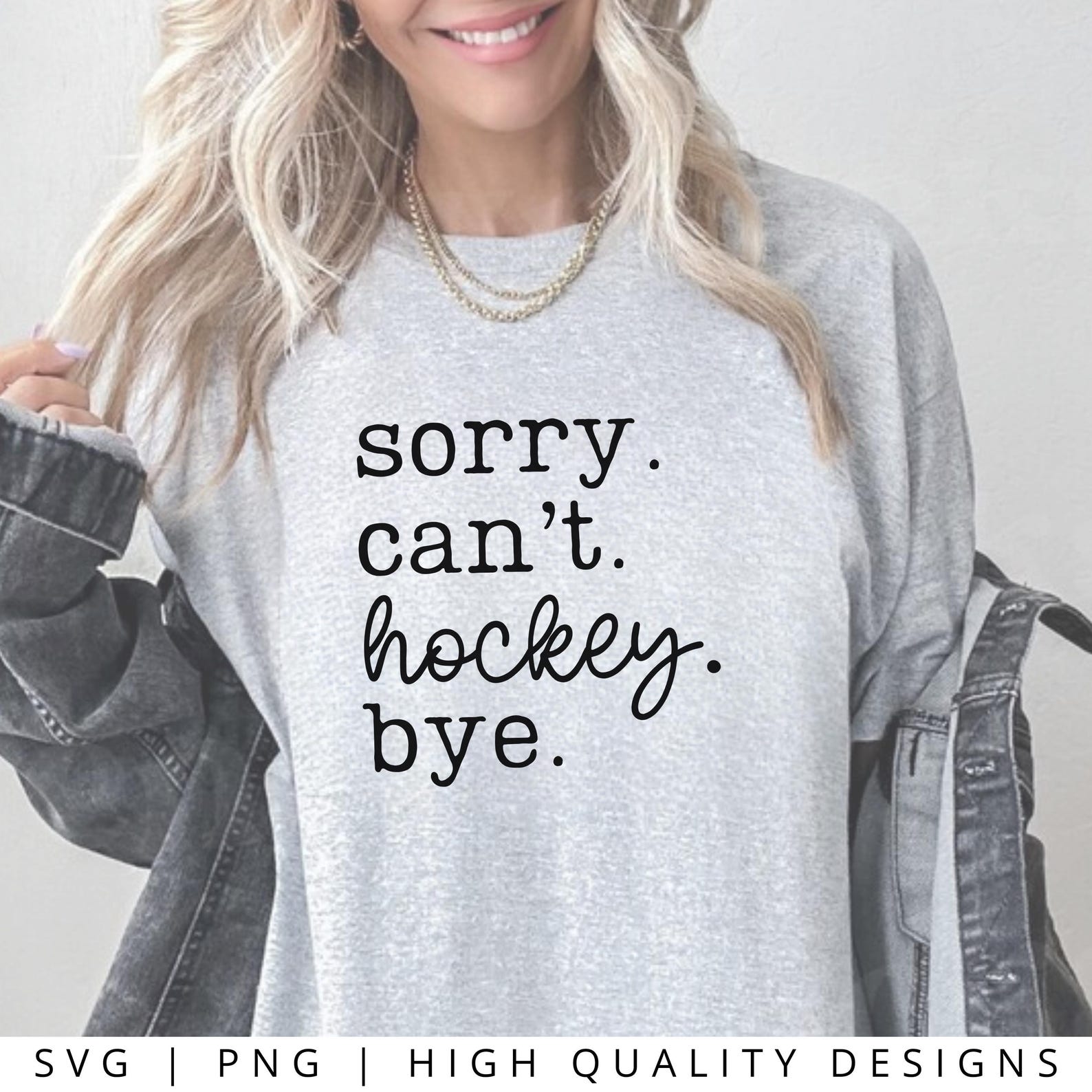 HOCKEY SVG PNG - Sorry Can't Hockey Bye Svg, Hockey Svg, Cut File, Cricut Svg, Hockey ...