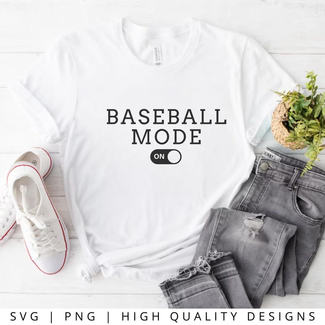 BASEBALL SVG PNG - Baseball Mode Svg, Baseball Svg, Cut File, Cricut ...