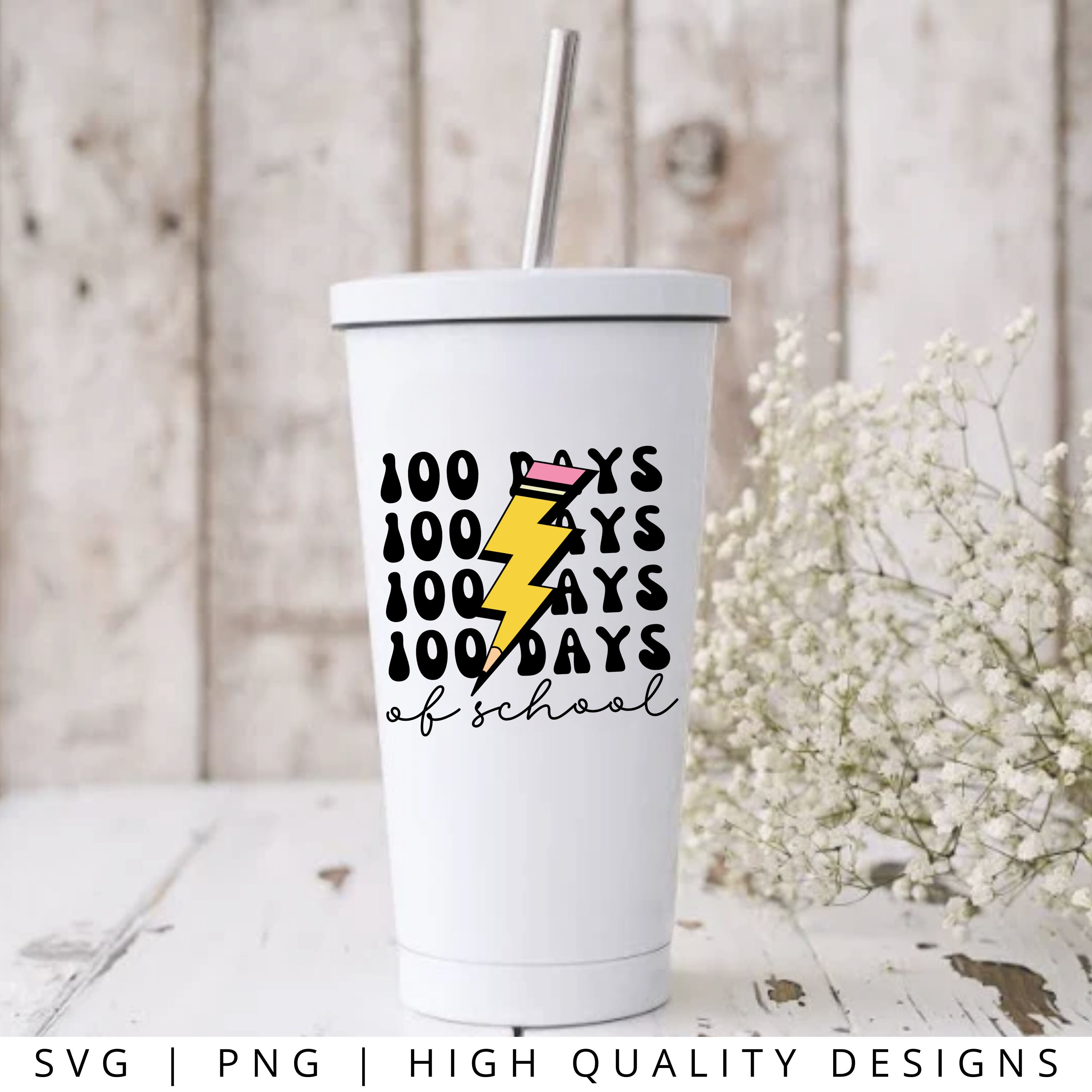 TEACHER SVG PNG 100 Days of School Svg, Fun 100 Days Teacher Svg ...
