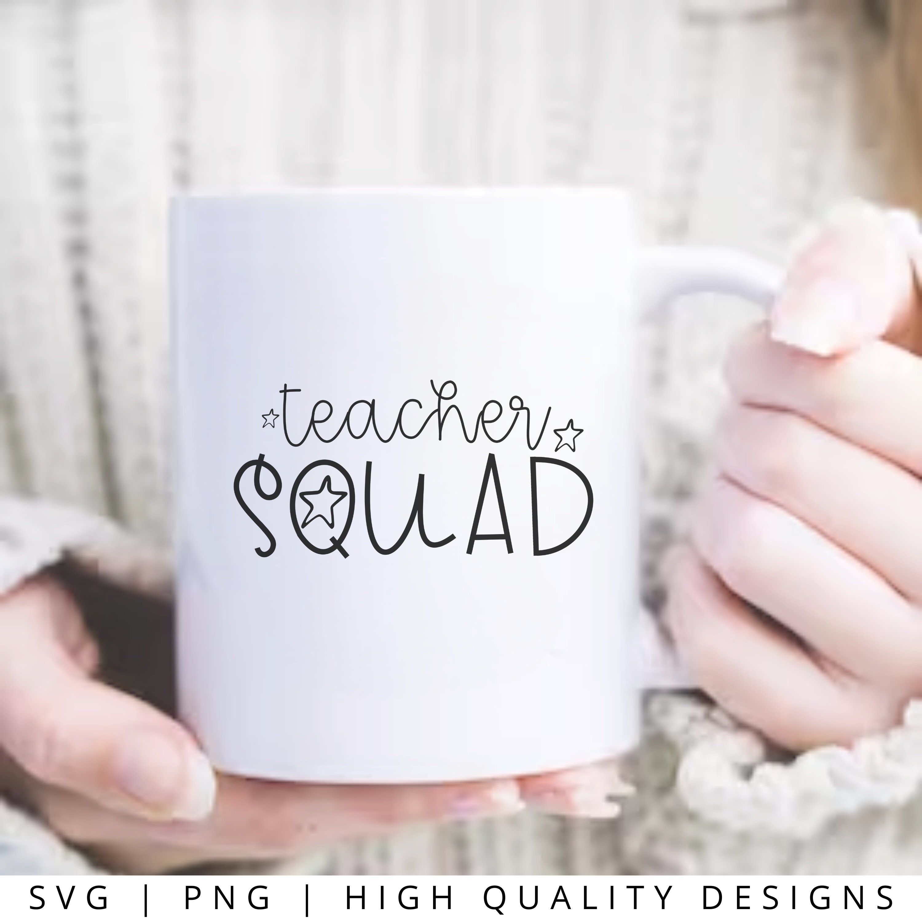 TEACHER SVG PNG Teacher Squad Svg, Teacher Svg, Cut File, Cricut Svg ...