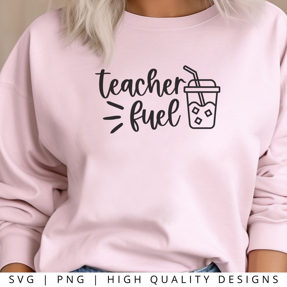 COFFEE SVG PNG Teacher Fuel Svg, Teacher Svg, Cut File, Cricut Svg ...