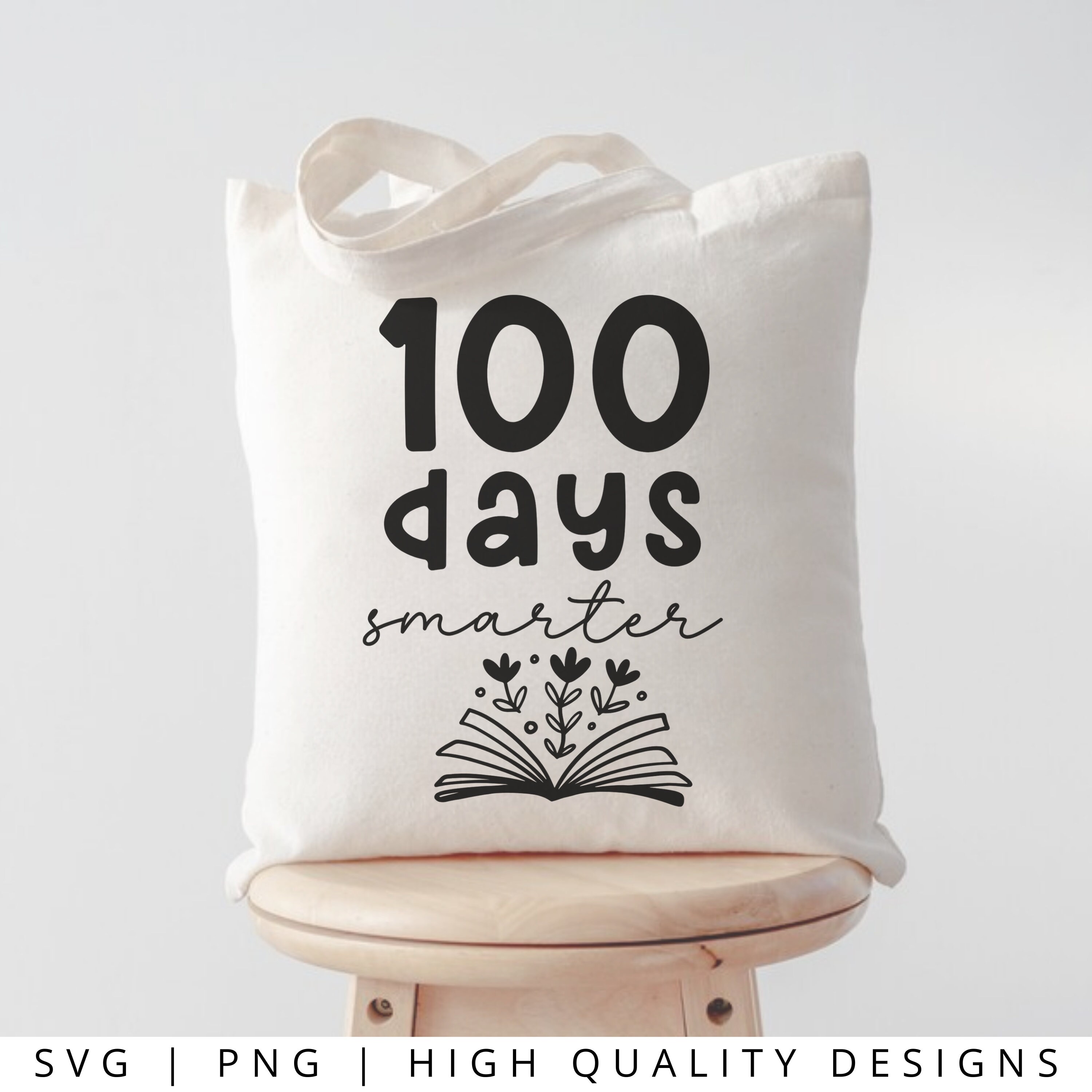 TEACHER SVG PNG -100 Days Smarter Svg, Fun 100 Days Teacher Svg, Cricut ...
