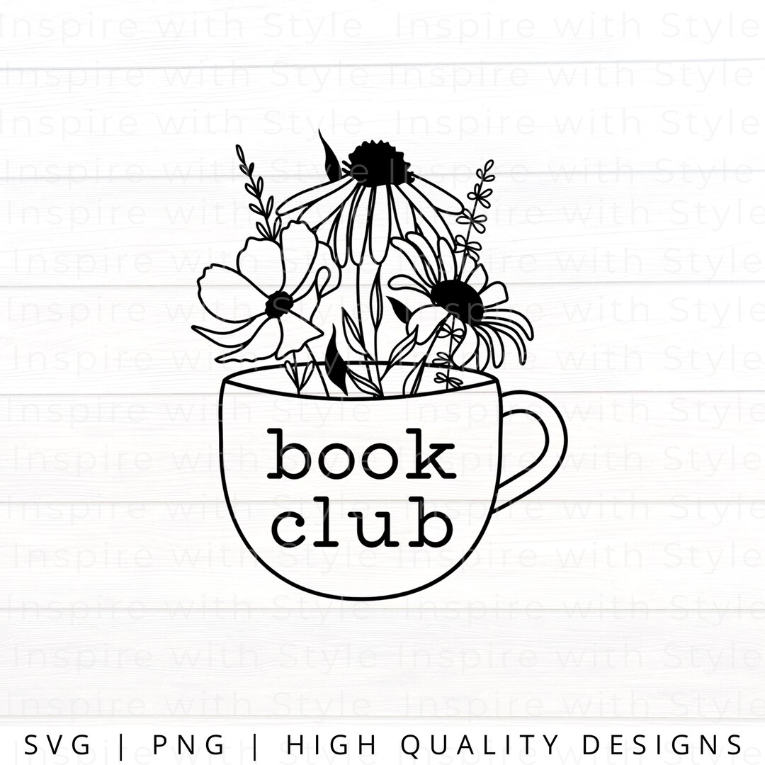 BOOK SVG PNG -book Club Svg, Fun Mom Svg, Cut File Cricut Svg, Gift for ...