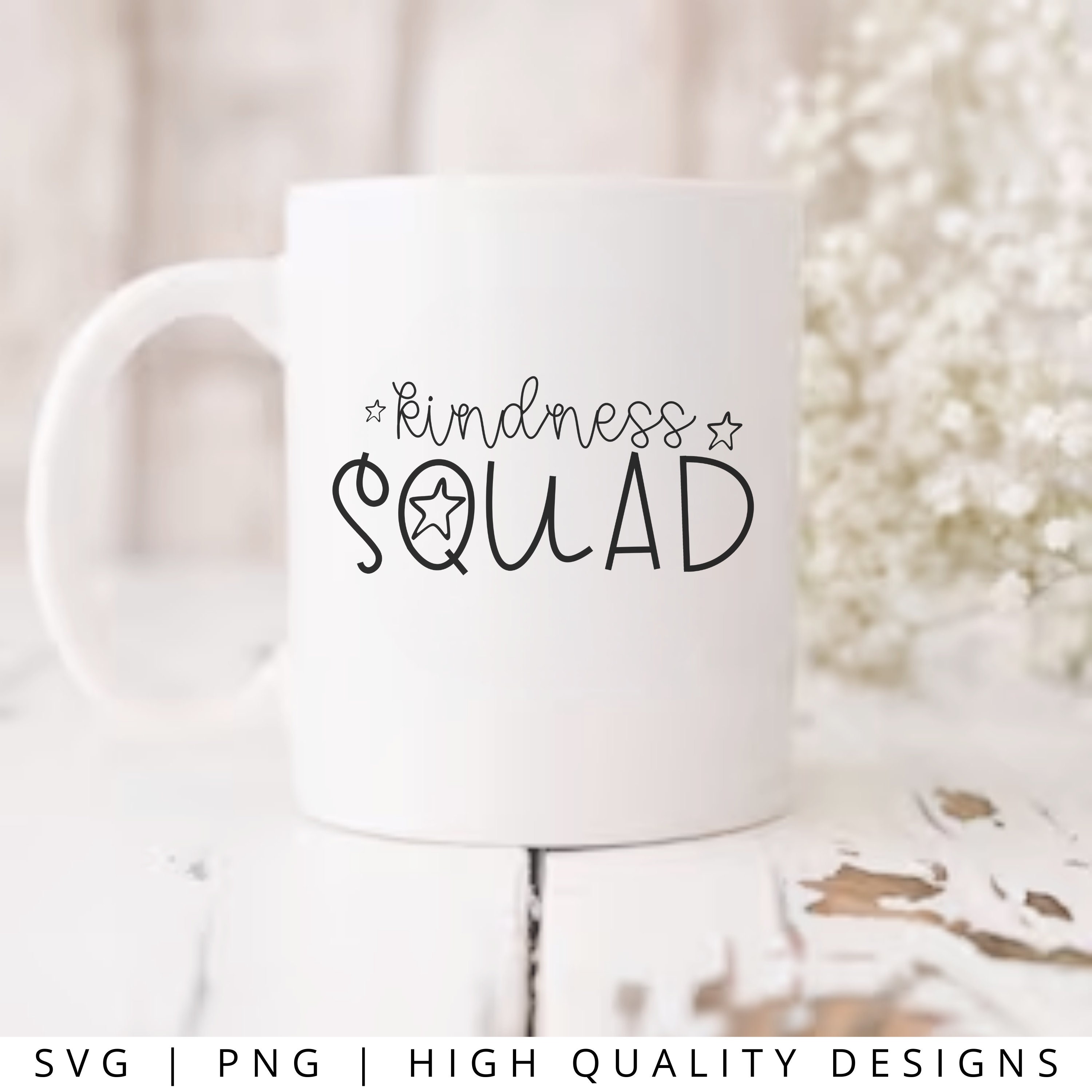 TEACHER SVG PNG Kindness Squad Svg, Teacher Svg, Cut File, Cricut Svg ...