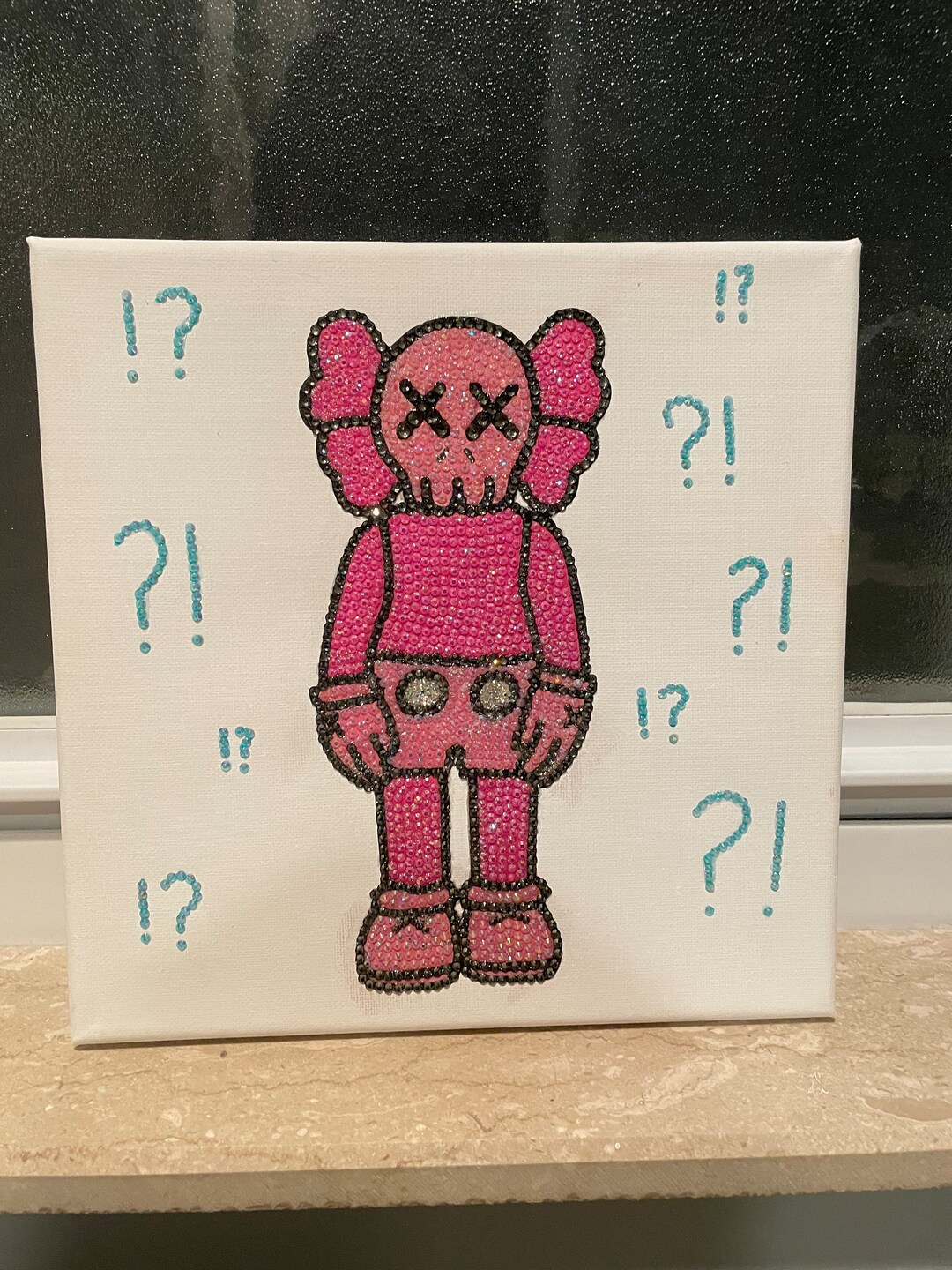 Kaws Canvas - Etsy