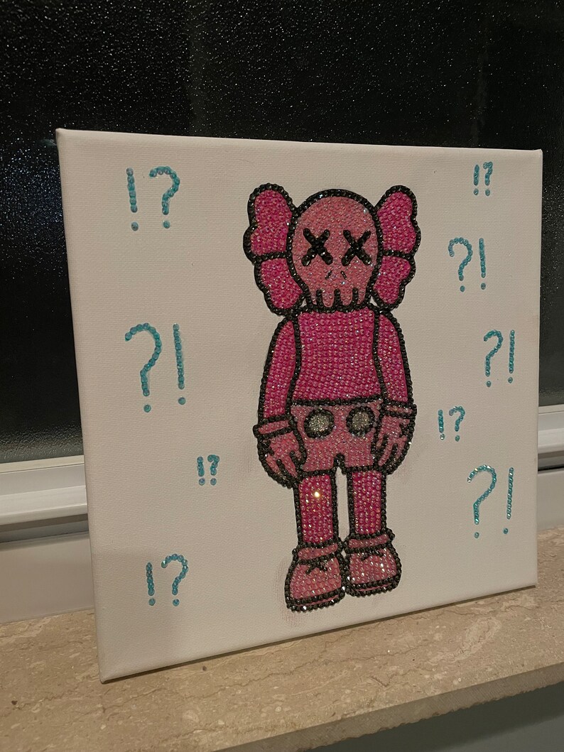 Kaws Canvas - Etsy