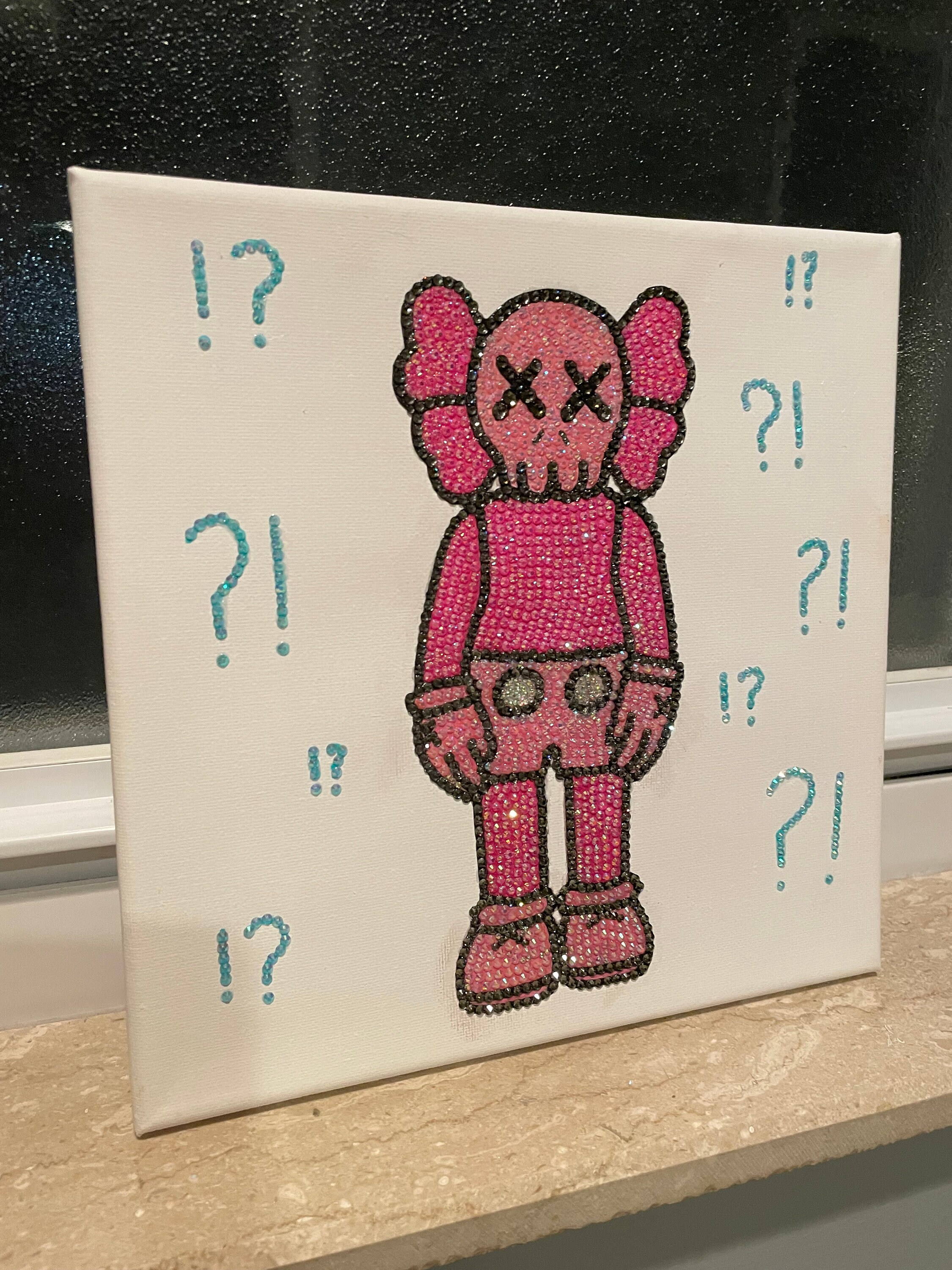 Kaws Canvas - Etsy
