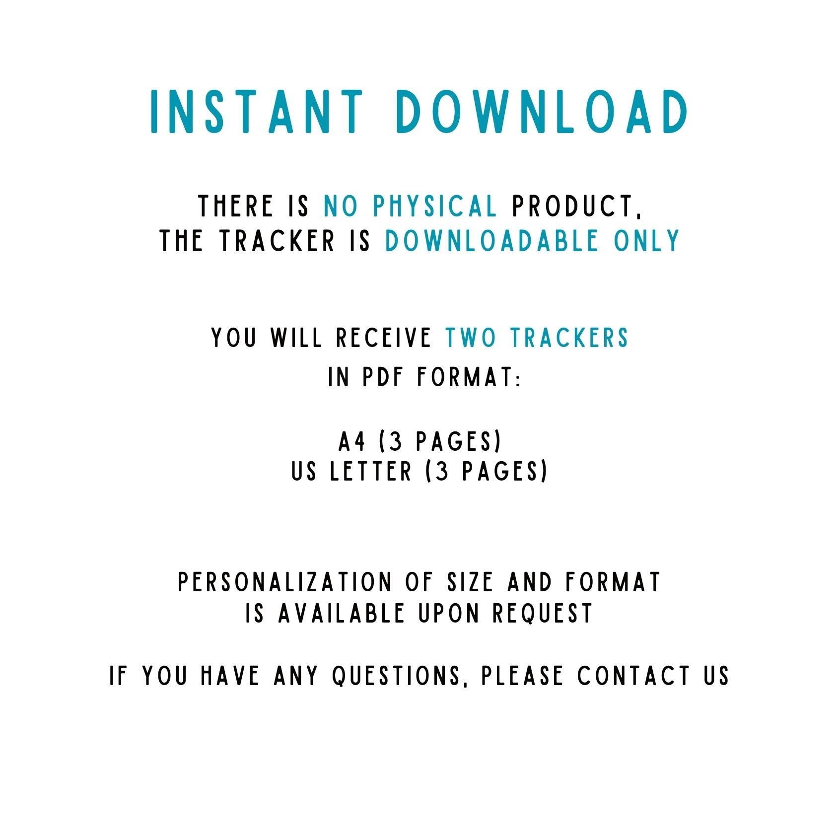 28-day Workout Challenge Printable Navy & Blue / Fitness Tracker for 28 ...