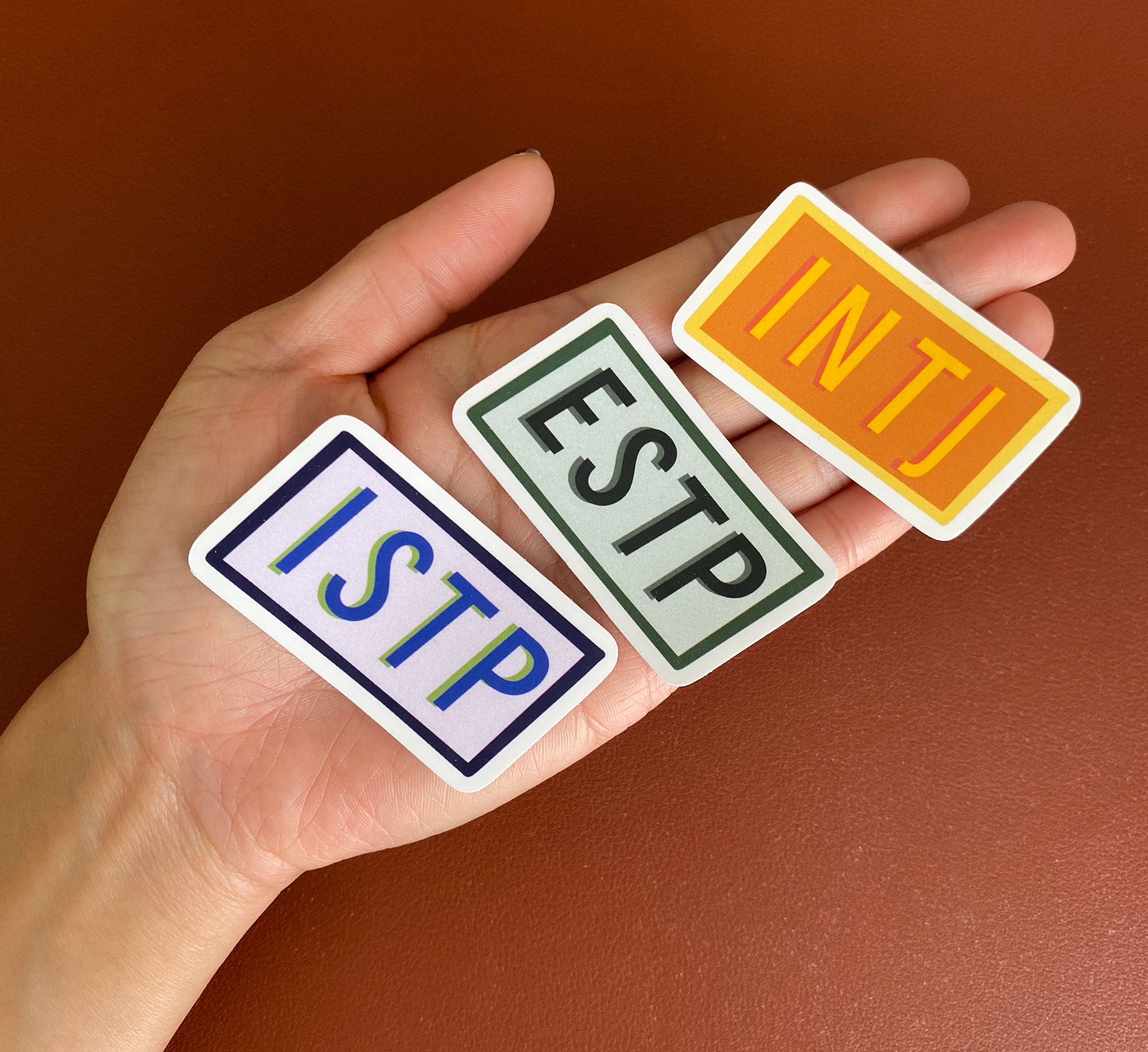 MBTI Personality Type Stickers - Etsy