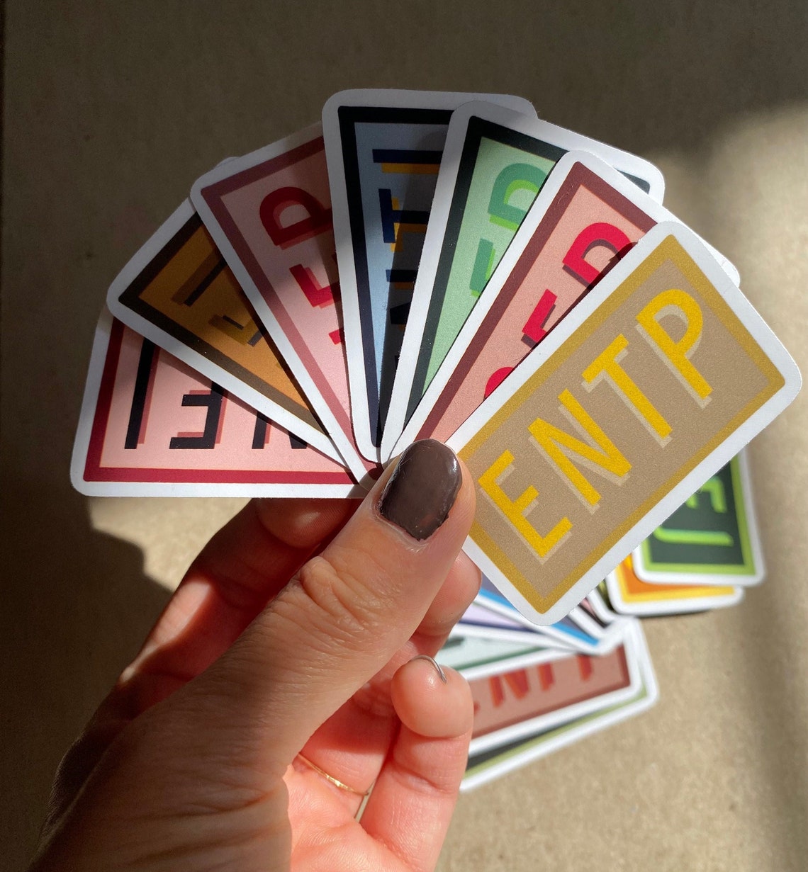 MBTI Personality Type Stickers - Etsy