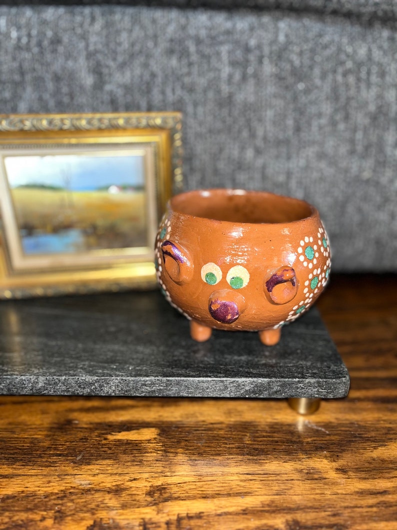 Mexican Barro Bowls / Planter Pots - Etsy