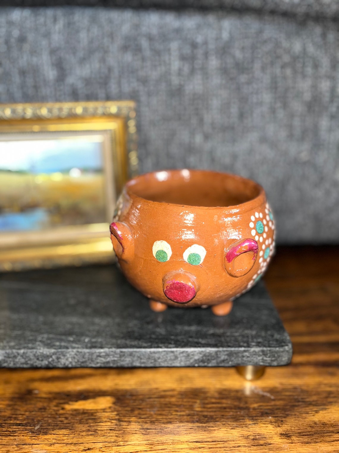 Mexican Barro Bowls / Planter Pots - Etsy