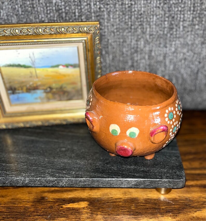 Mexican Barro Bowls / Planter Pots - Etsy