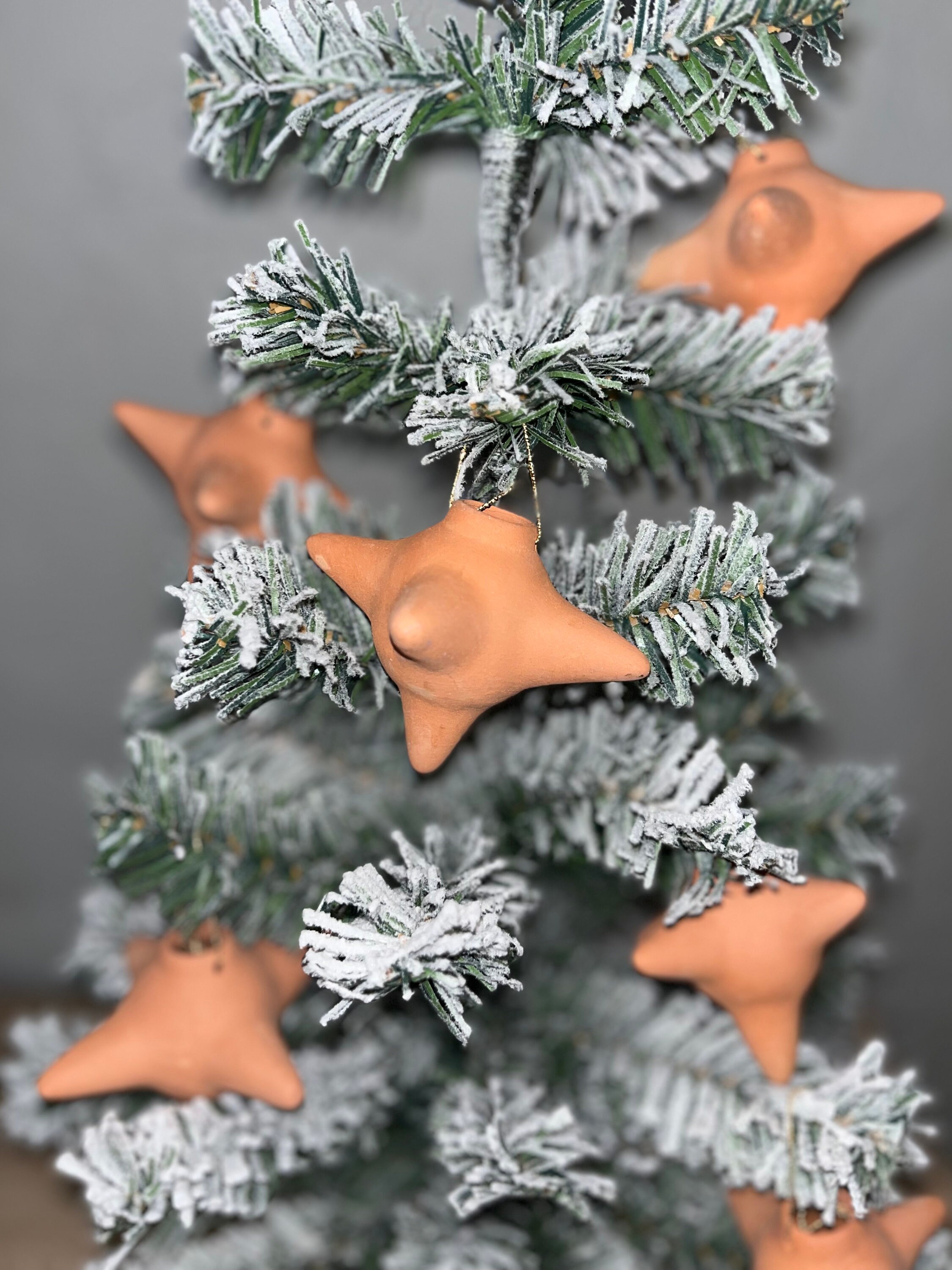 Piñata's De Barro -esferas: Piñata Terracotta Ornaments - Etsy