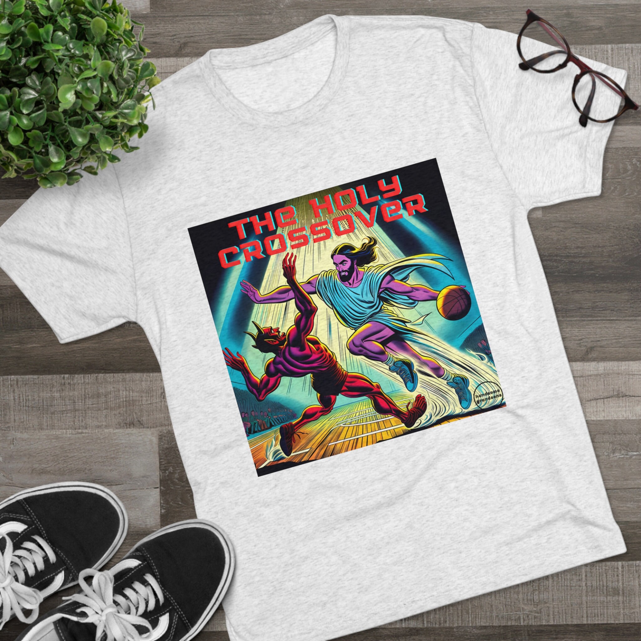 Jesus Funny Meme Basketball Christian Shirt NBA Dunk Crossover Holy ...