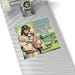 Christ With Cute Puppy in Field, Animal Rescue, Christian Sticker ...