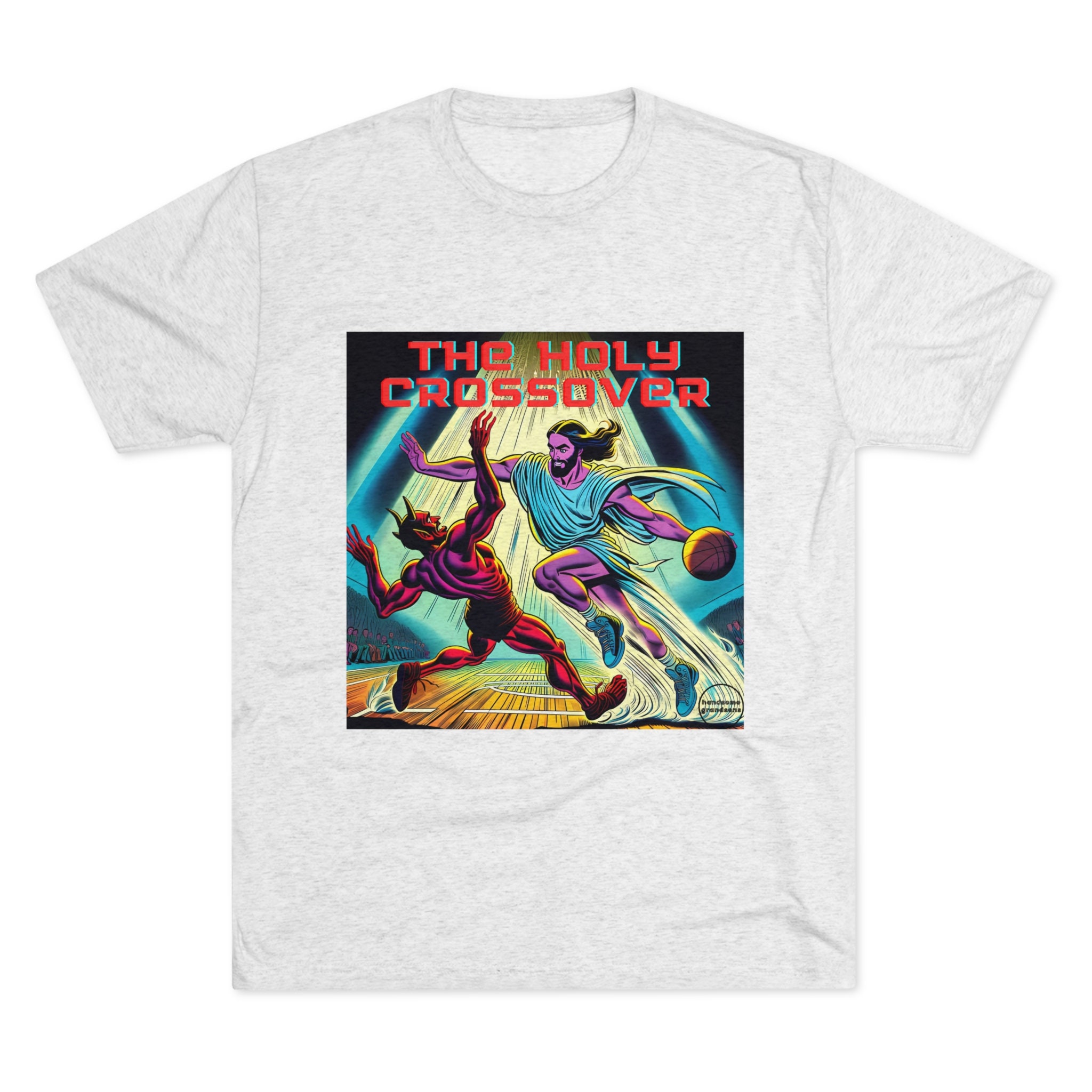 Jesus Funny Meme Basketball Christian Shirt NBA Dunk Crossover Holy ...