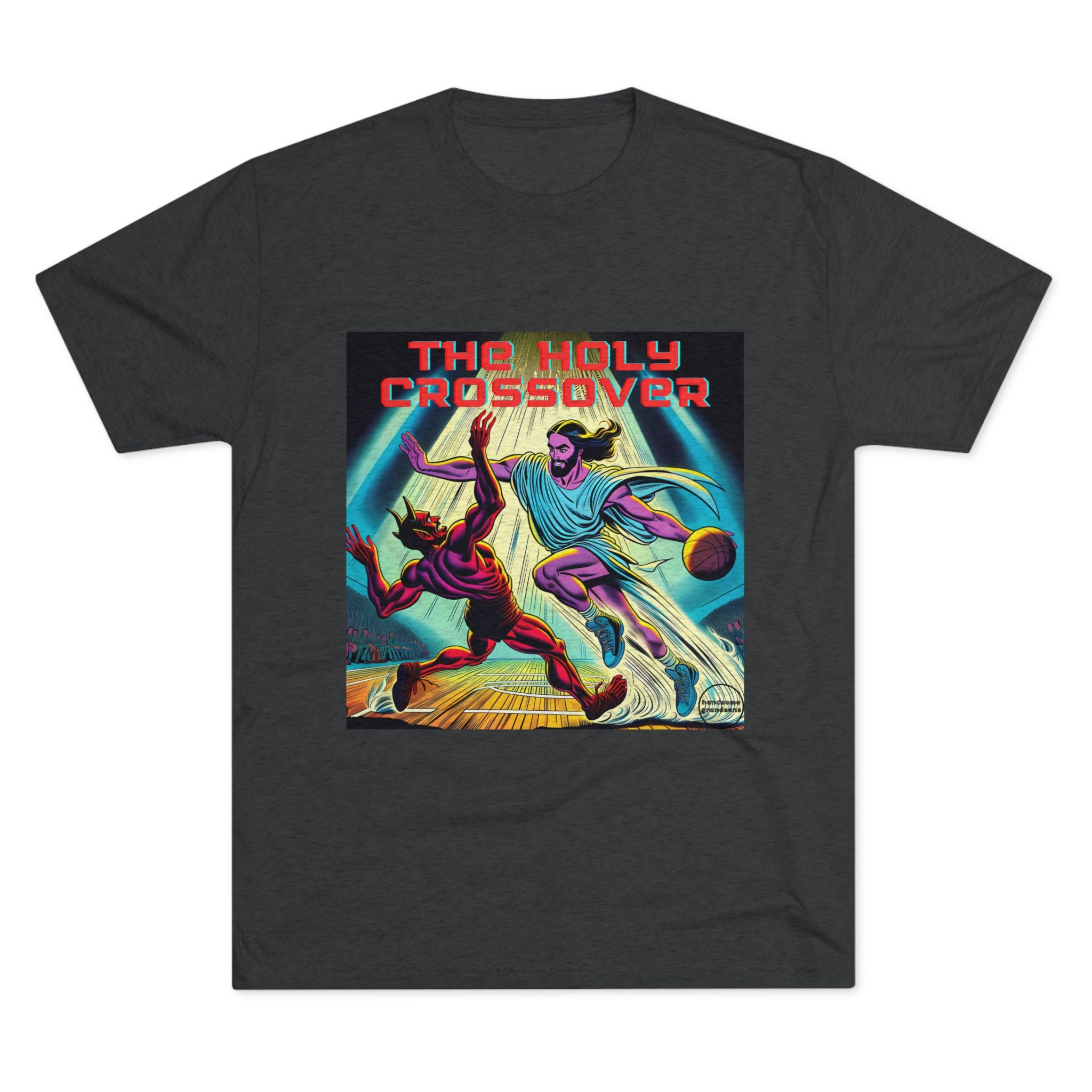 Jesus Funny Meme Basketball Christian Shirt NBA Dunk Crossover Holy ...