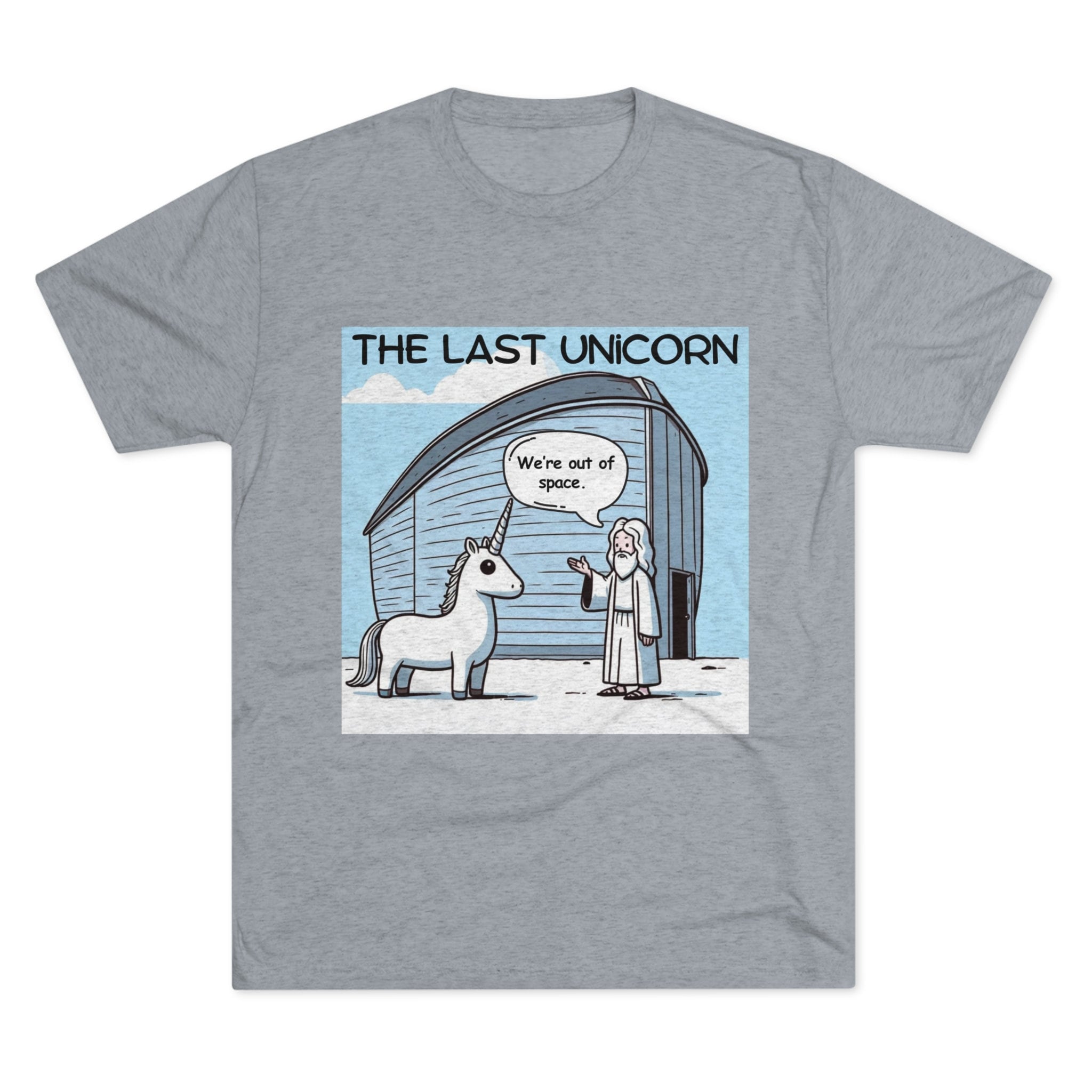 Funny Unicorn T-shirt Noah's Ark Bible Meme Christian Humor Shirt ...