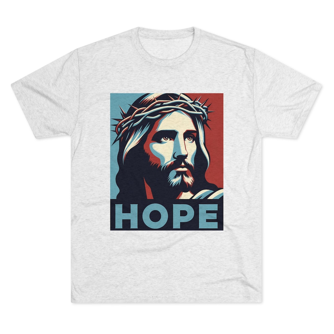 Jesus Hope 2008 Presidential Parody T-shirt Obama Hope Shirt - Etsy