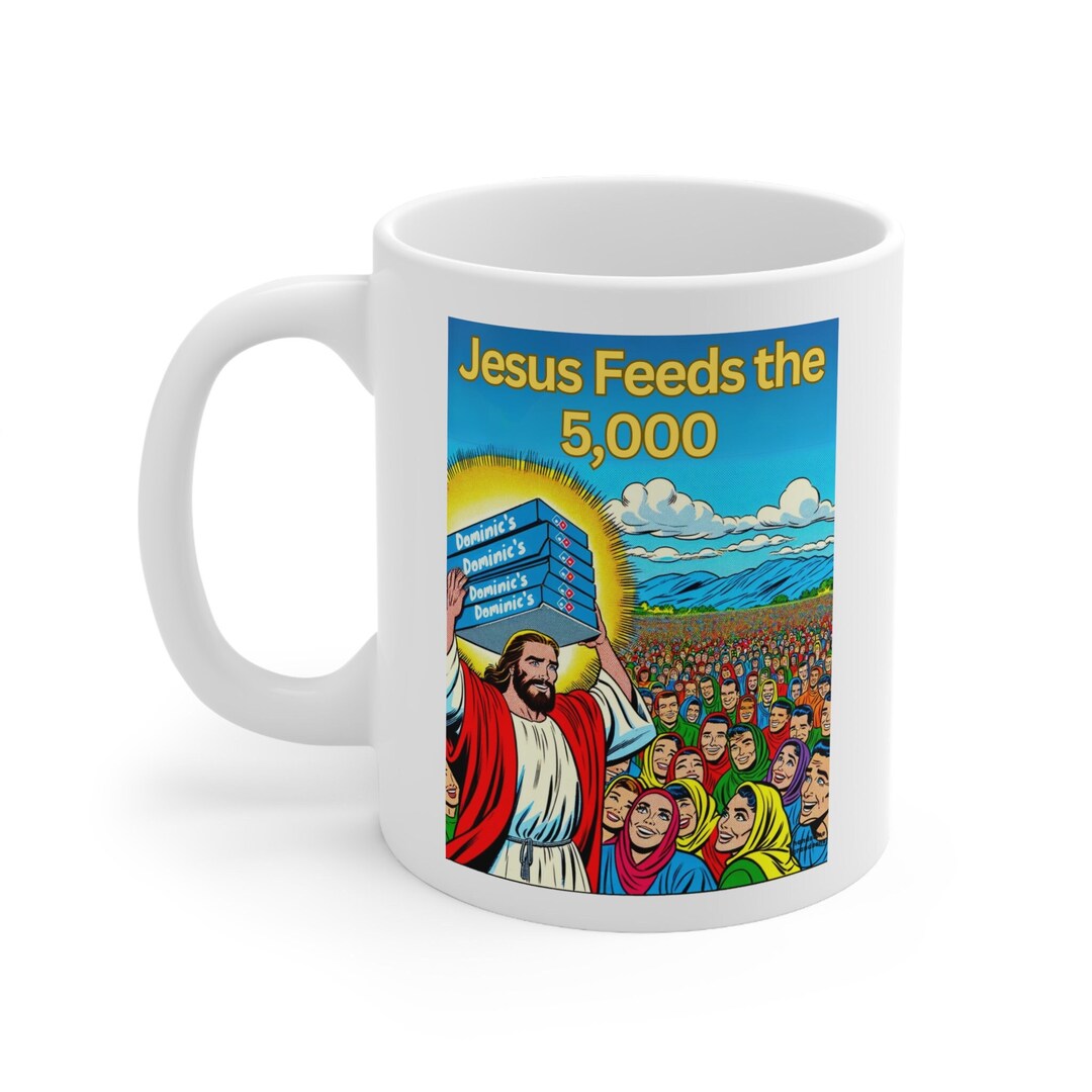 Funny Jesus Miracle Meme Mug - Etsy