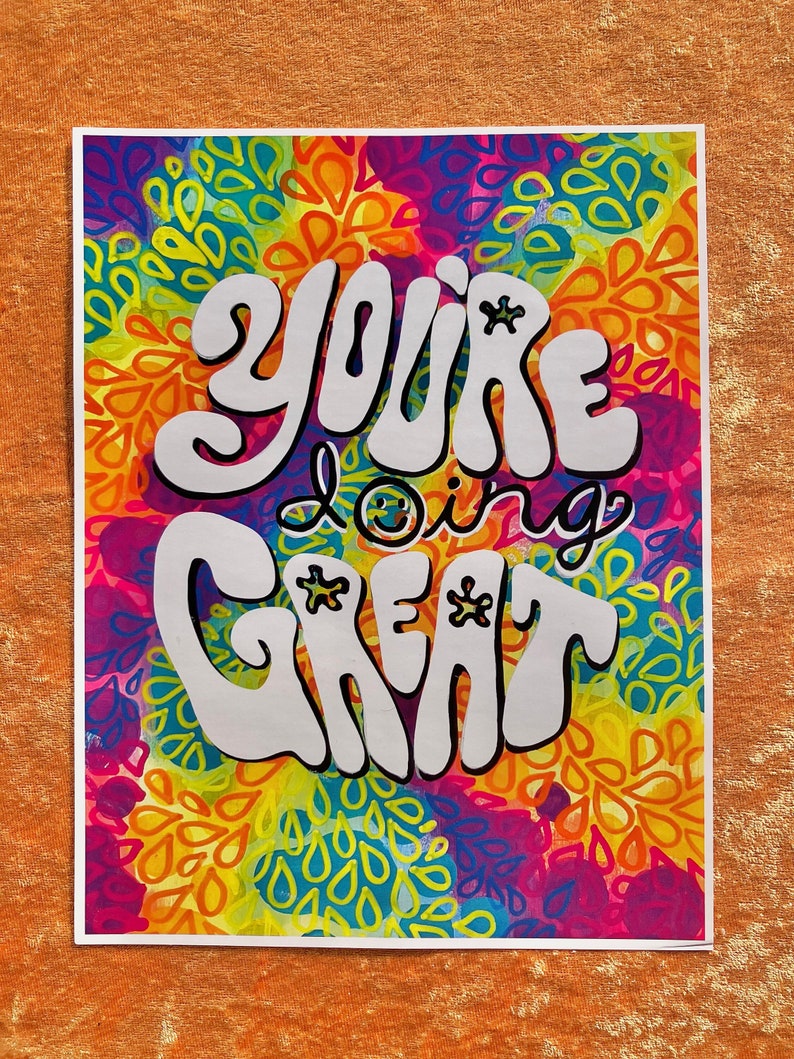 Youre Doing Great Digital Print - Etsy