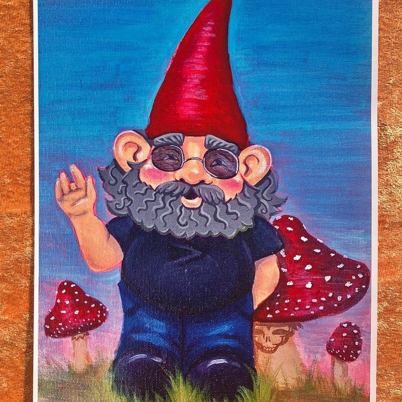 Dead Gnome - Etsy