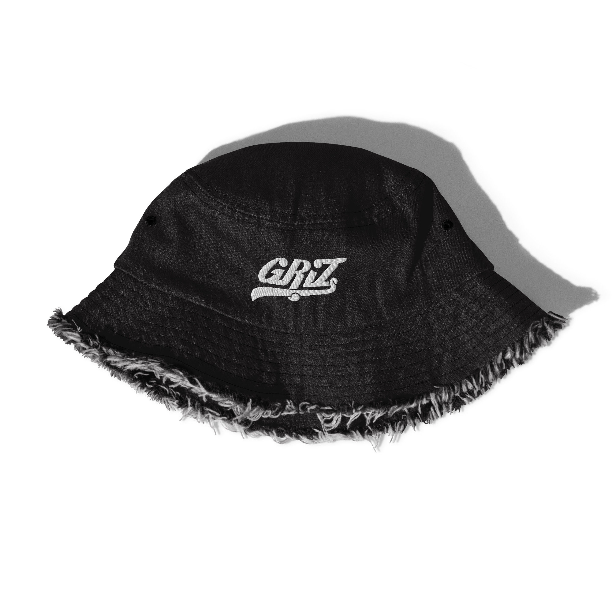 Griz Denim Bucket Hat / Griz Bucket Hat / Griz Festival Hat / Edm ...