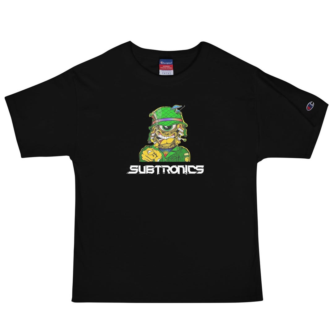 Subtronics Tshirt / Cyclops Army Tshirt / Dubstep Tee / Subtronics ...