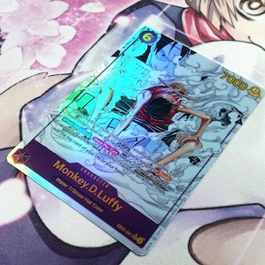 Monkey D Luffy EB02-061 Manga Rare Proxy One Piece Card Game - Etsy