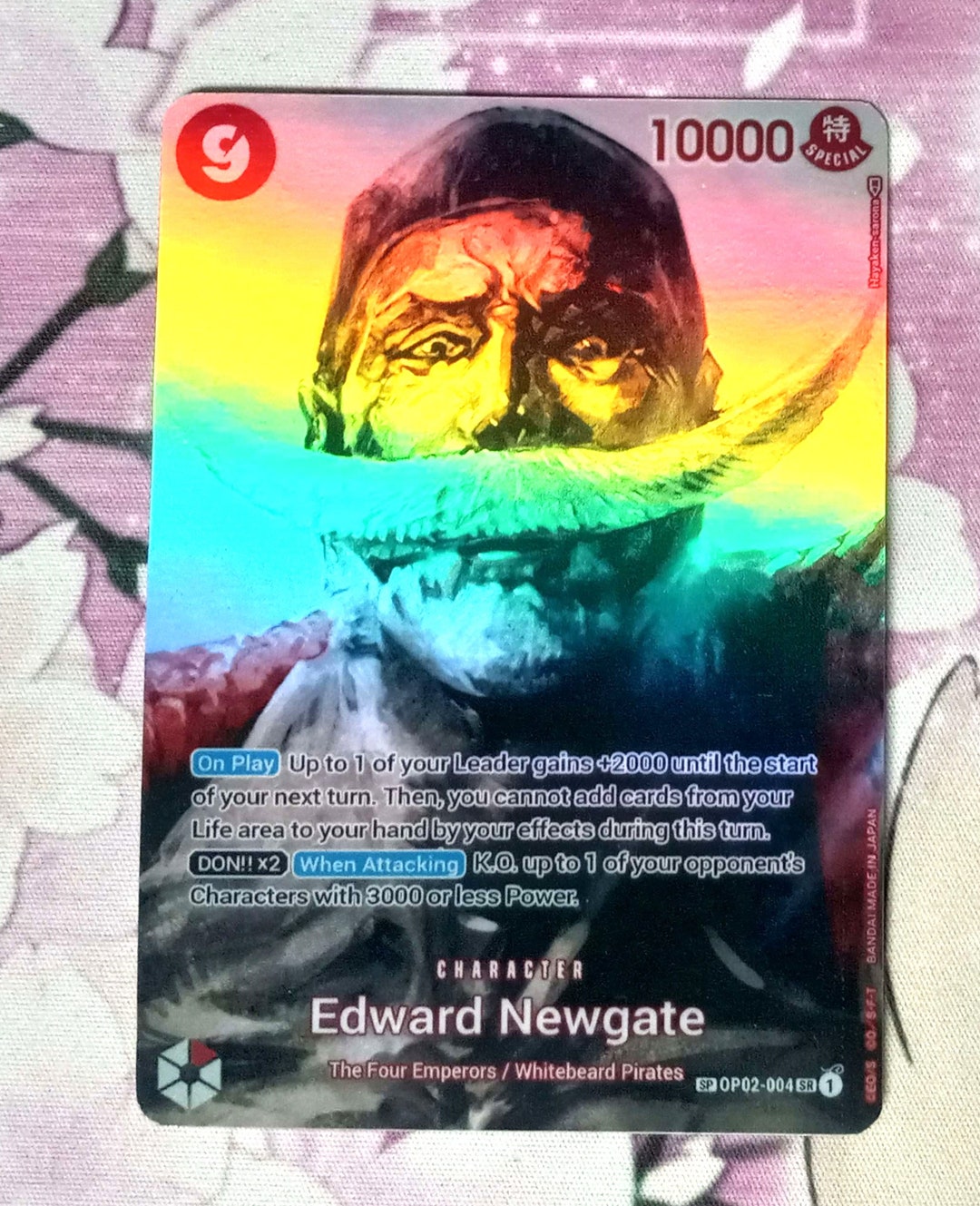 Proxy Edward Newgate OP02-004 SP Alt Art One Piece - Etsy