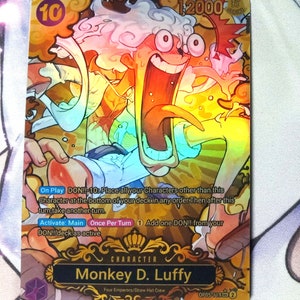 Proxy Monkey D Luffy OP05-119 Champion Winner One Piece - Etsy