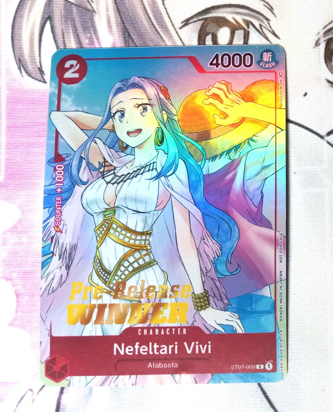 Proxy Nefeltari Vivi ST01-009 OP-03 Winner Promo One Piece - Etsy