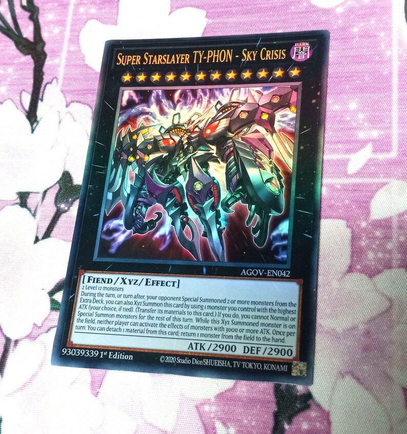 Proxy Super Starslayer Ty-phon Sky Crisis AGOV-EN042 Super Ultra Gold ...