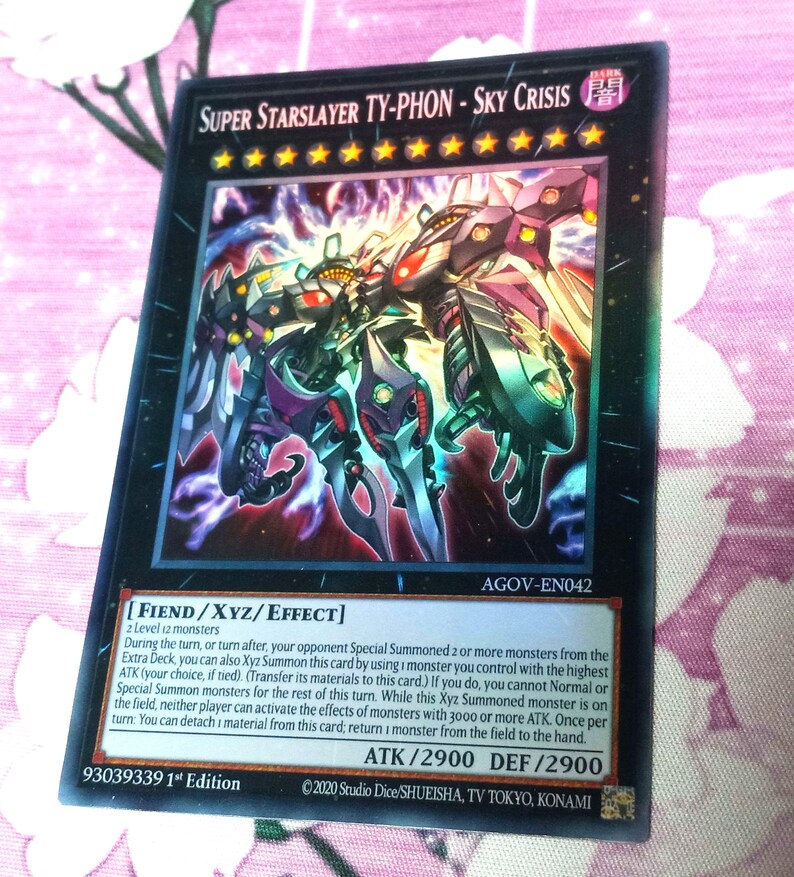 Proxy Super Starslayer Ty-phon Sky Crisis AGOV-EN042 Super Ultra Gold ...