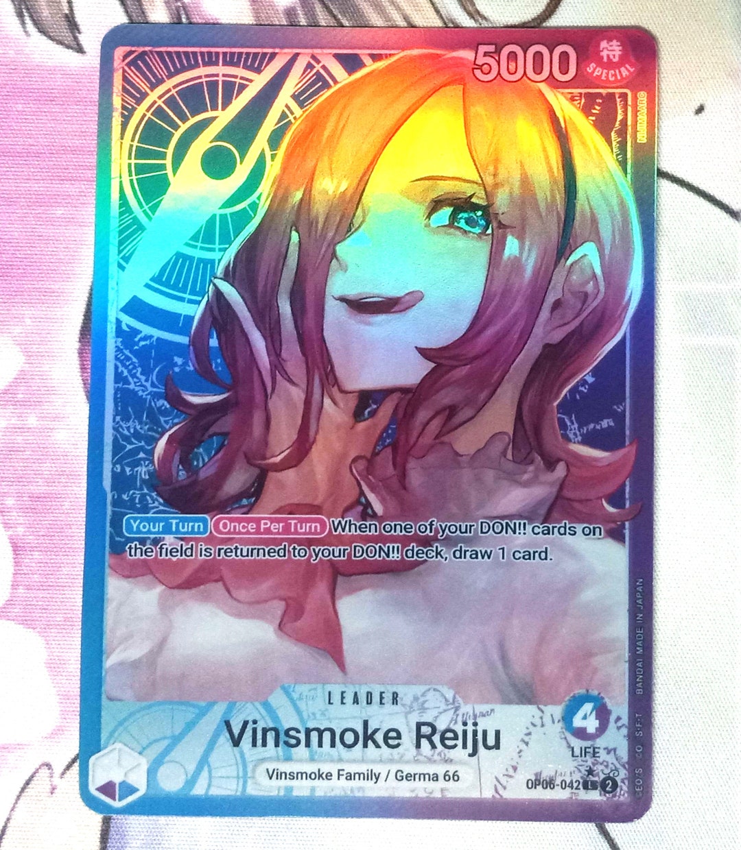 Proxy Vinsmoke Reiju OP06-042 Alt One Piece - Etsy