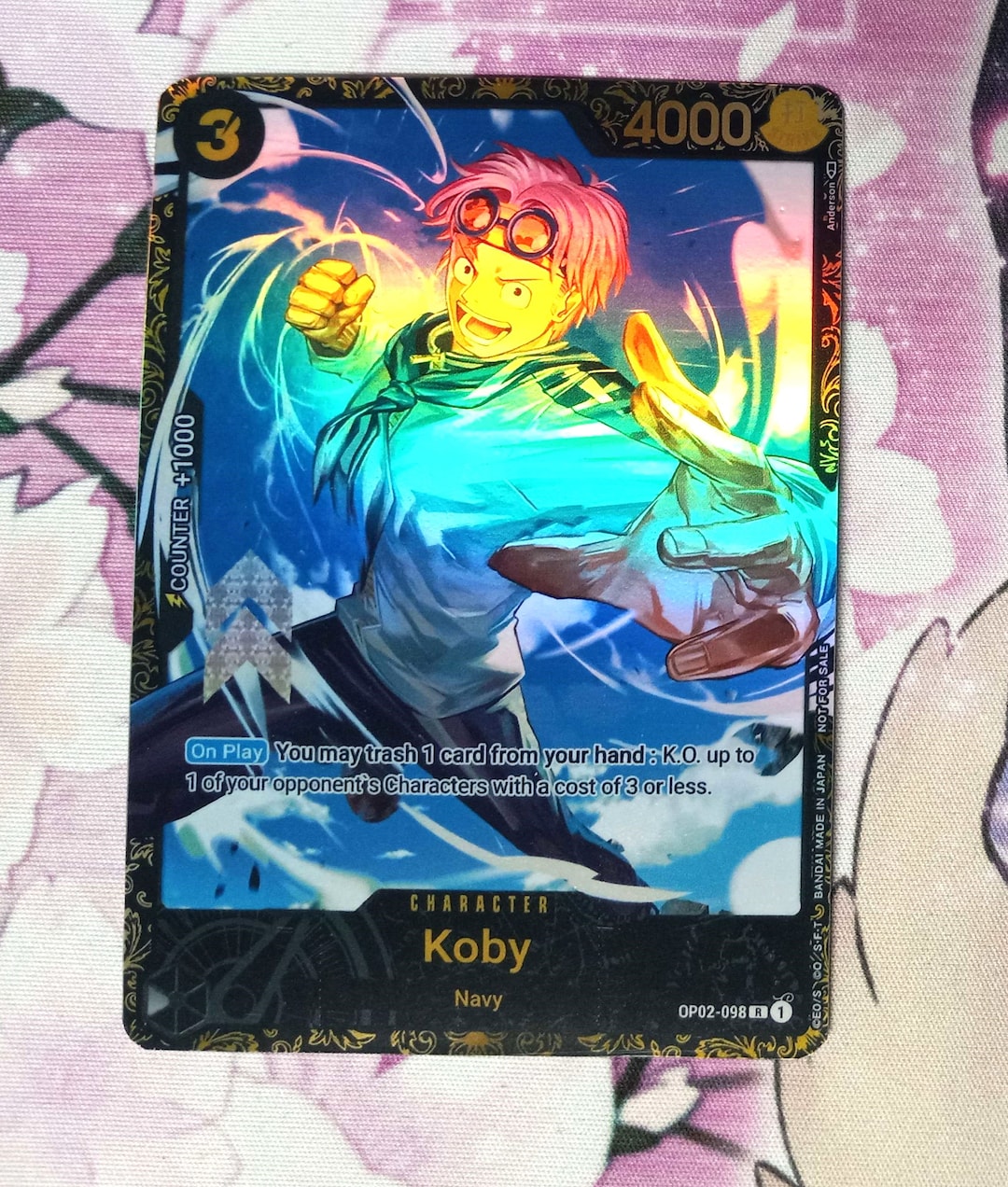 Proxy Koby Treasure Cup OP02-098 Alt Art One Piece - Etsy