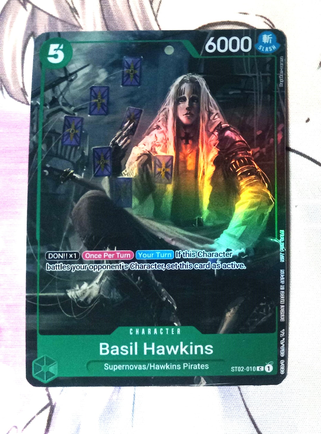 Proxy Basil Hawkins ST02-010 Alt Art Promo One Piece - Etsy