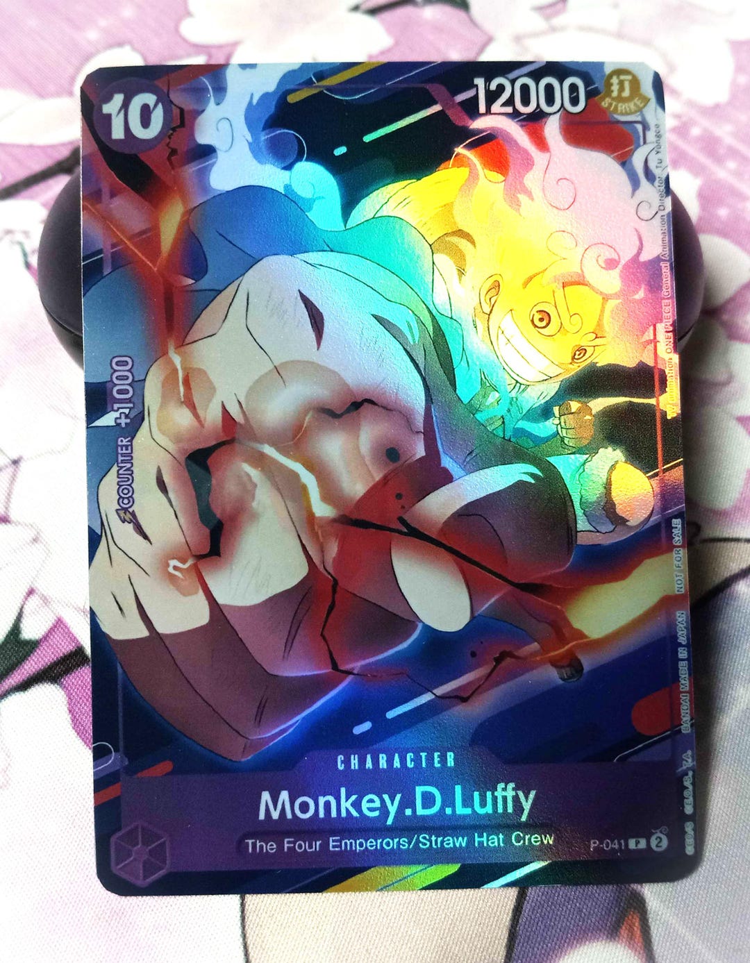 Monkey D Luffy Gear 5 P-041 Proxy One Piece Card Game - Etsy