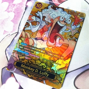 Proxy Monkey D Luffy OP05-119 Champion Winner One Piece - Etsy