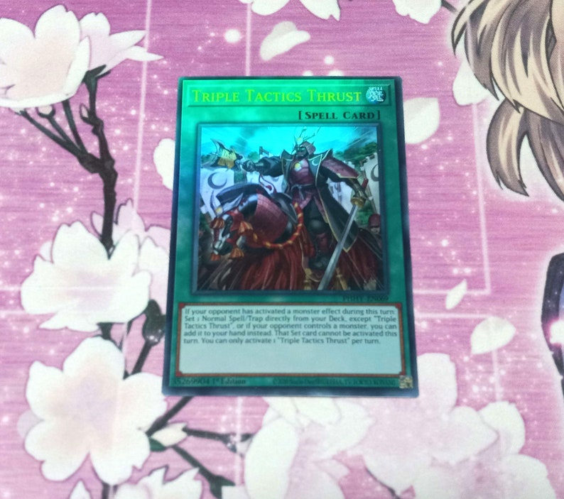 Proxy Triple Tactics Thrust PHHY-EN069 Super Ultra Gold Ghost Orica Yugioh - Etsy