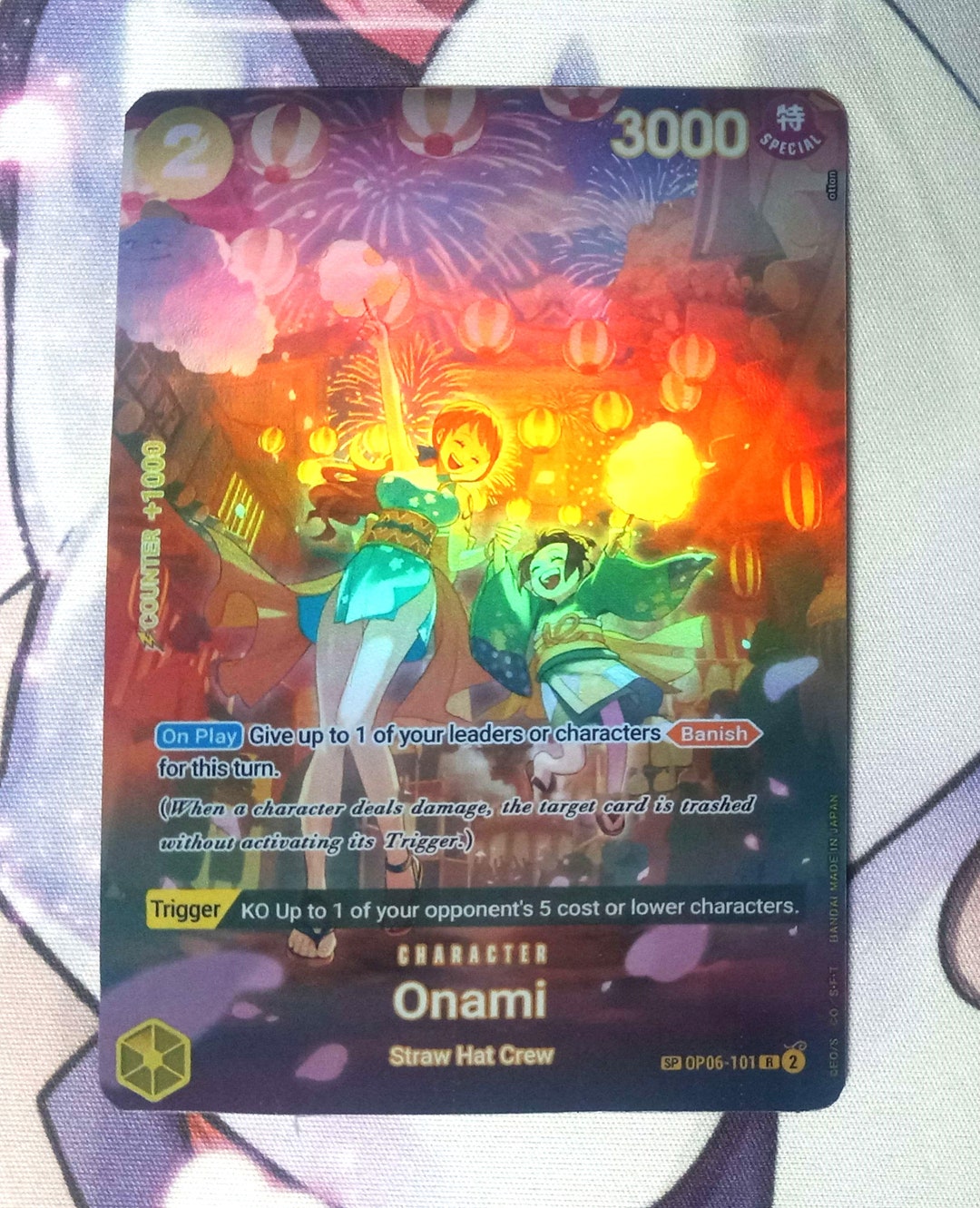Proxy O-nami OP06-101 Alt Art SP One Piece - Etsy