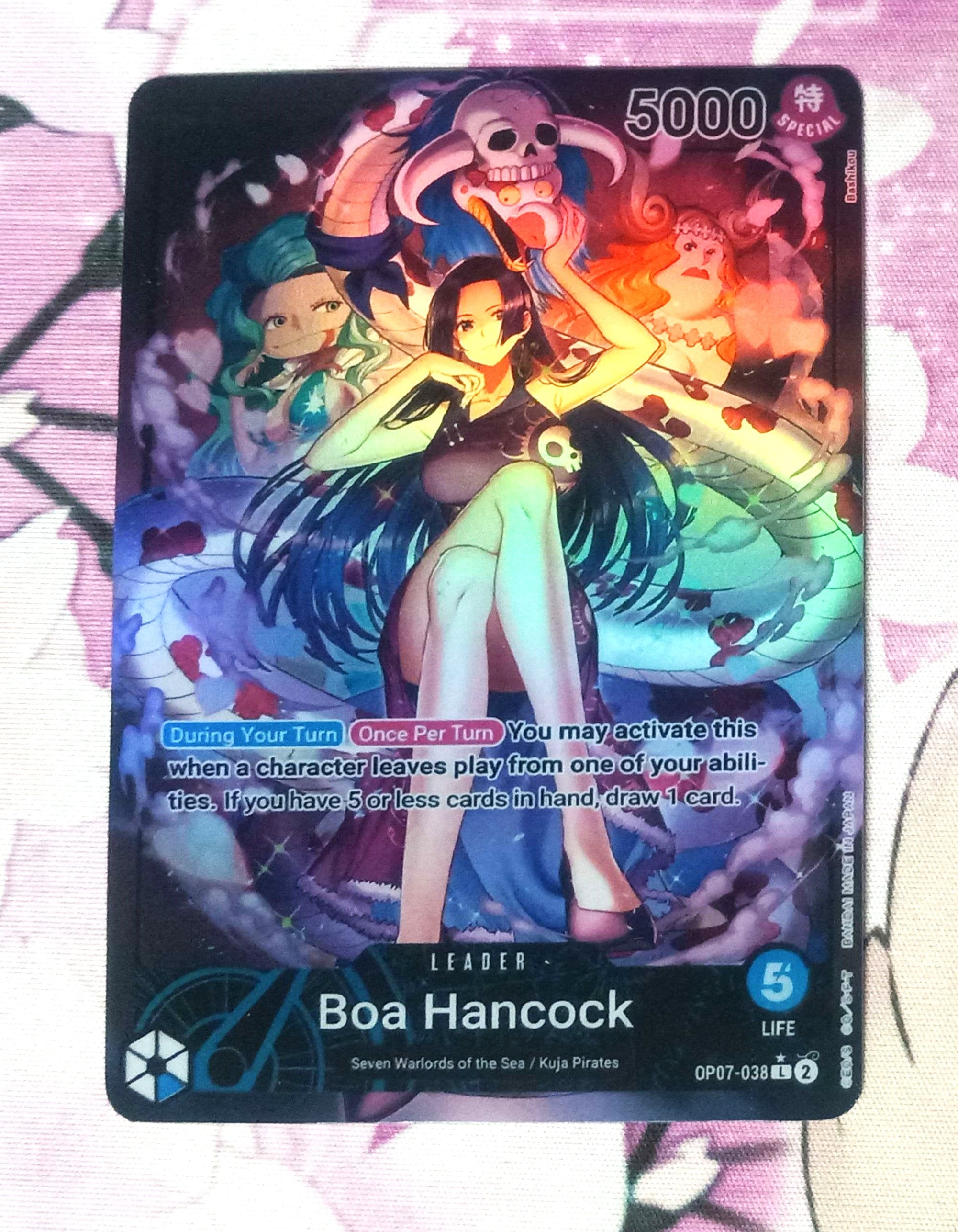 Proxy Boa Hancock OP07-038 Alt Art Parallel One Piece - Etsy