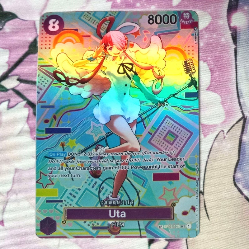 Uta Manga Card - Etsy