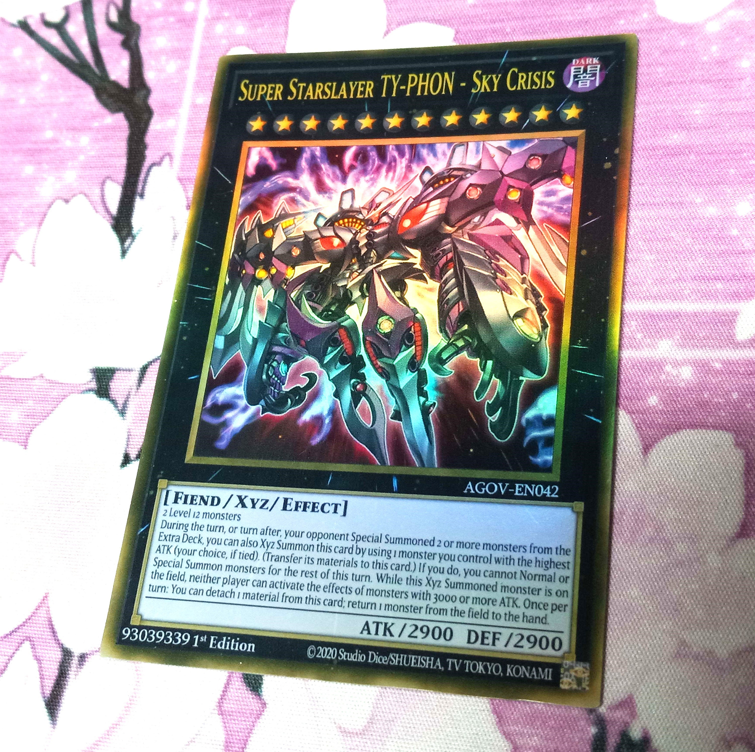 Proxy Super Starslayer Ty-phon Sky Crisis AGOV-EN042 Super Ultra Gold ...