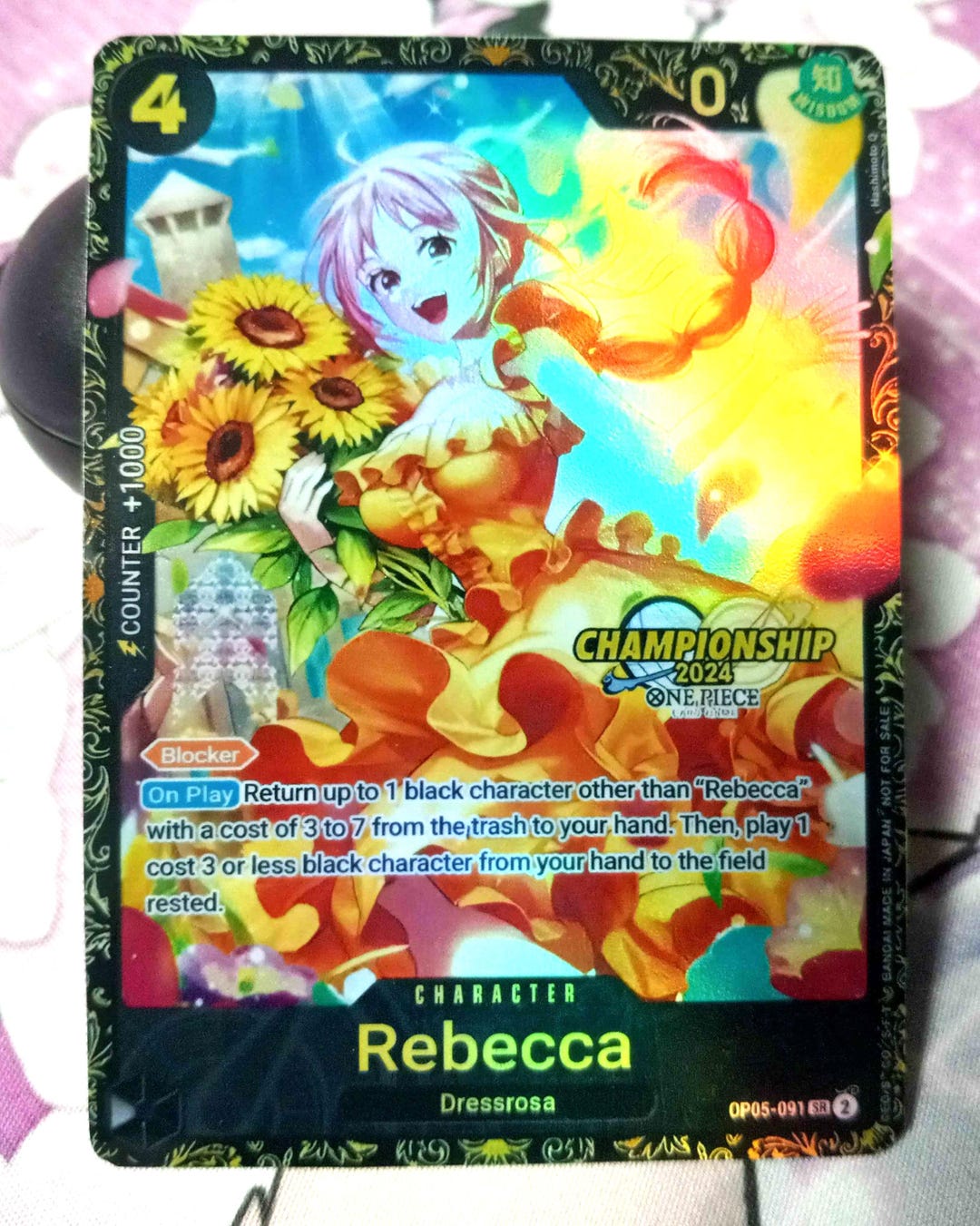 Rebecca OP05-091 Championship Proxy One Piece Card Game - Etsy