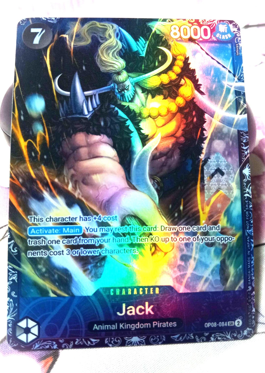 Jack OP08-084 Championship Proxy One Piece Card Game - Etsy